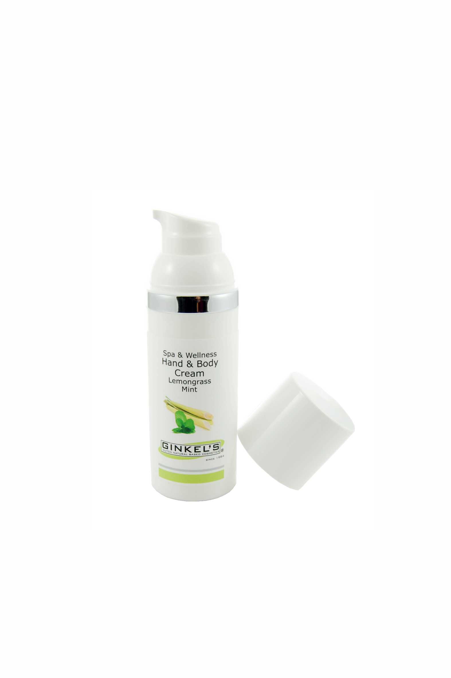 Ginkels Hand And Body Cream Lemongrass And Mint 50 Ml Ginkels Cosmetics